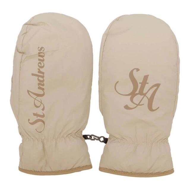 ゴルフウェア　セントアンドリュース ユニセックス タフタ ミトン 042-5284151 040 ベージュ [2025年秋冬モデル]