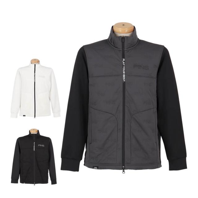 ゴルフウェア　ピンゴルフ メンズ ピンソニックキルト ダンボール ハイブリット 長袖 ブルゾン 621-5220902 [2025年秋冬モデル]