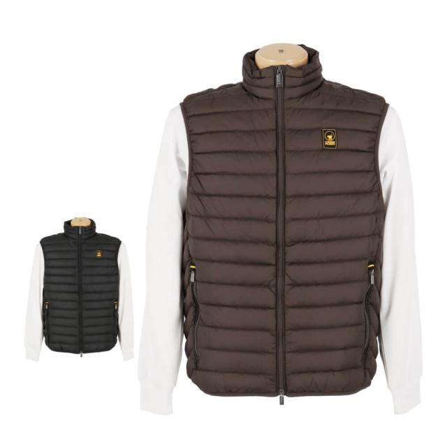 ゴルフウェア　チェッセピューミニ メンズ ダウン フルジップ ベスト ASTOR3-N3N5C 2025年秋冬モデル]