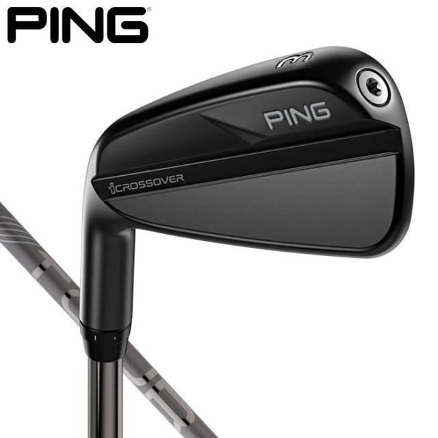 アイアン型 ユーティリティ PING ピン　i CROSSOVER iクロスオーバー 左用・レフティ　PING TOUR 2.0 CHROME 85 カーボンシャフト [2023年モデル]