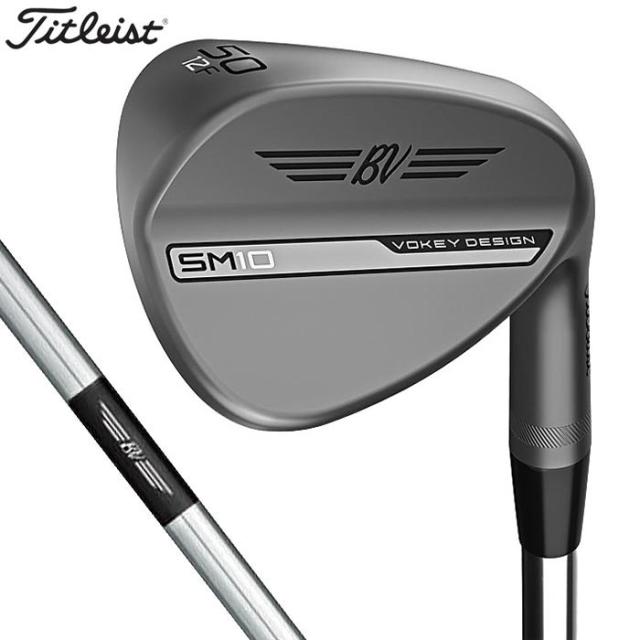 タイトリスト　ボーケイデザイン SM10 スピンミルド10 All-New ニッケル仕上げ ウェッジ　ダイナミックゴールド スチールシャフト [2024年モデル]
