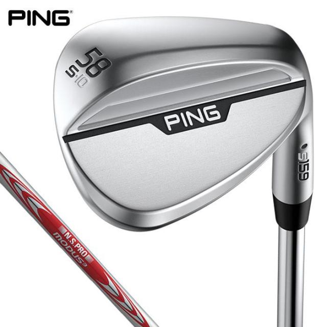 PING ピン　s159 ハイドロパールクローム仕上げ 58〜62° ウェッジ　N.S.PRO MODUS3 TOUR 105 スチールシャフト [2024年モデル]