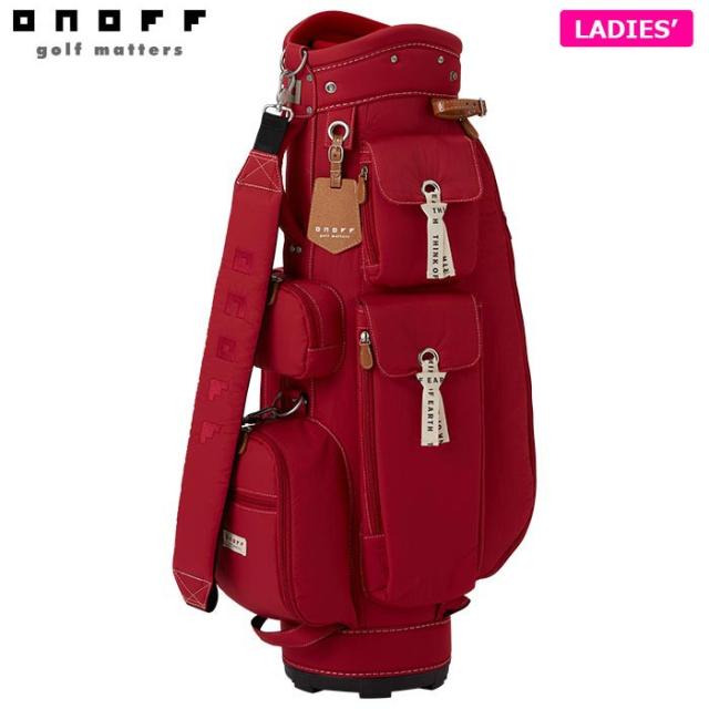 ONOFF オノフ レディース 軽量 キャディバッグ OB0722 03 レッド [2024年モデル]の通販はau PAY マーケット - 有賀園ゴルフ au PAY マーケット店 | au ...