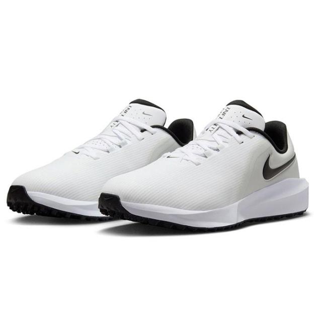 ナイキ INFINITY G NN インフィニティ ゴルフ ネクスト ネイチャー スパイクレス ゴルフシューズ FN0565 100 ホワイト/ピュアプラチナム/ブラック [2024年モデル]