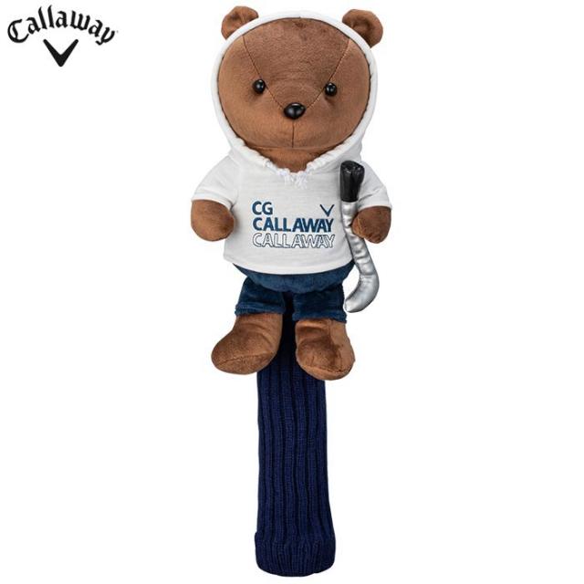 キャロウェイ ユニセックス BEAR FWY ベア フェアウェイウッド用 ヘッドカバー SS 24 JM 5524160 ブラウン