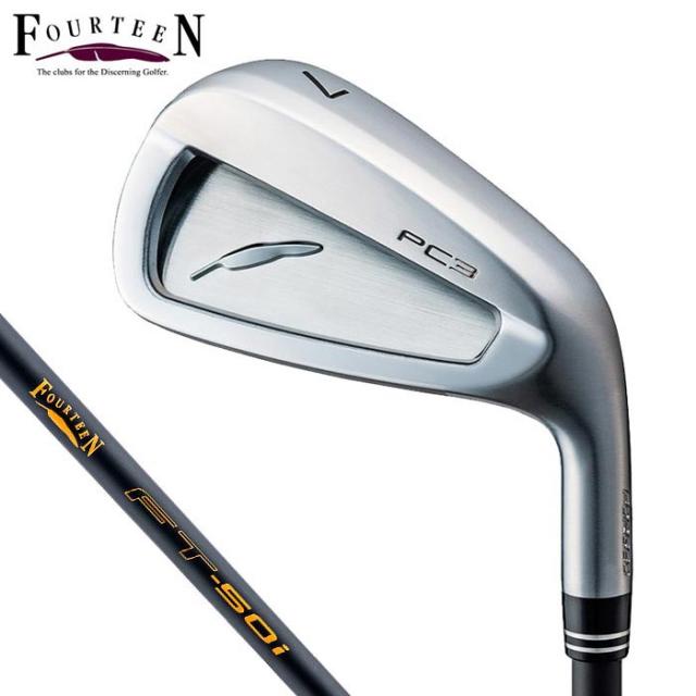 フォーティーン　PC-3 アイアン　単品　FT-50i カーボンシャフト [2024年モデル]