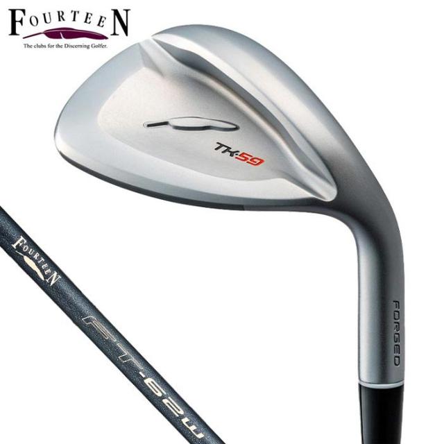 フォーティーン　TK-59 ウェッジ　FT-62w-Ver2 カーボンシャフト [2024年モデル]