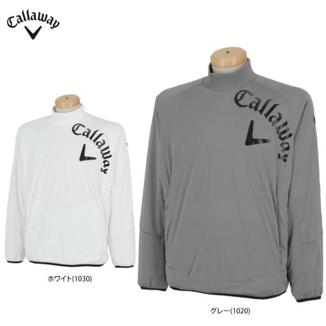 [50％OFF] キャロウェイ　メンズ スターストレッチ メッシュ裏地 収納袋付き 長袖 プルオーバー モックネック ブルゾン C24215107 [2024年秋冬モデル]