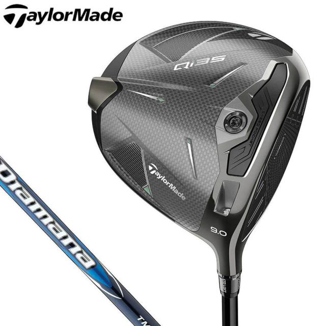 テーラーメイド　メンズ Qi35 ドライバー　Diamana BLUE TM50 シャフト [2025年モデル]