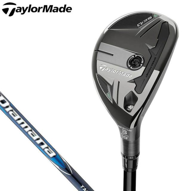 テーラーメイド　メンズ Qi35 レスキュー ユーティリティ　Diamana BLUE TM60 カーボンシャフト [2025年モデル]