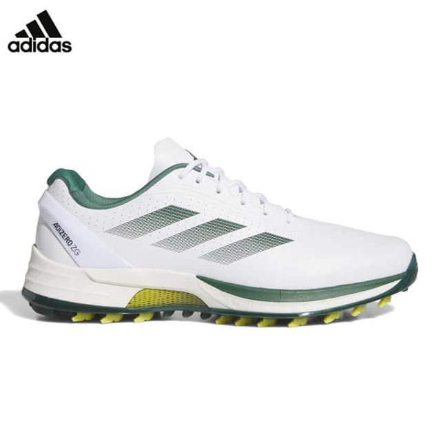 ゴルフシューズ アディダス メンズ スパイクレス ADIZERO ZG アディゼロ ゼッドジー 25 NLC98 IH0933 フットウェアホワイト/カレッジグリーン/イエロー [2025年モデル]