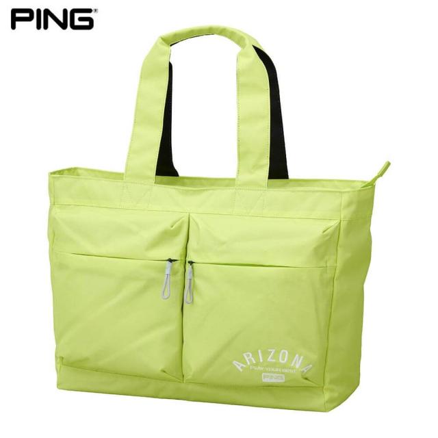 トートバッグ PING ピン　アリゾナカジュアル GB-U2502 38233-04 LIME [2025年モデル]