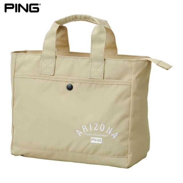 ラウンドバッグ PING ピン　アリゾナカジュアル GB-U2503 38234-03 L.BEIGE [2025年モデル]