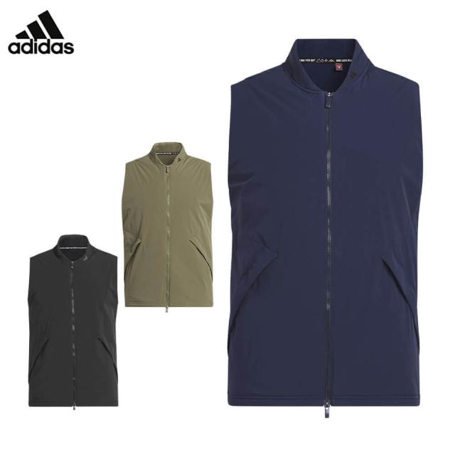 [50％OFF] ゴルフウェア　アディダス メンズ ロゴデザイン ベスト NCM14 [2024年モデル] 特価