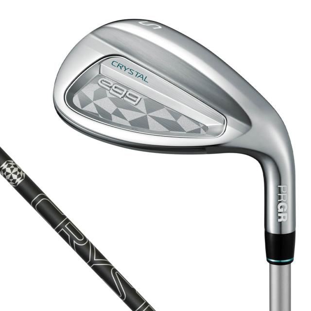 PRGR プロギア　レディース CRYSTAL egg クリスタルエッグ アイアン　単品 クリスタルオリジナルシャフト [2025年モデル]