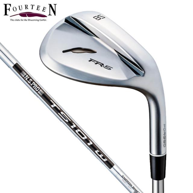 フォーティーン　FR-5 ウェッジ パールサテン仕上げ　N.S.PRO TS-101w スチールシャフト [2025年モデル]