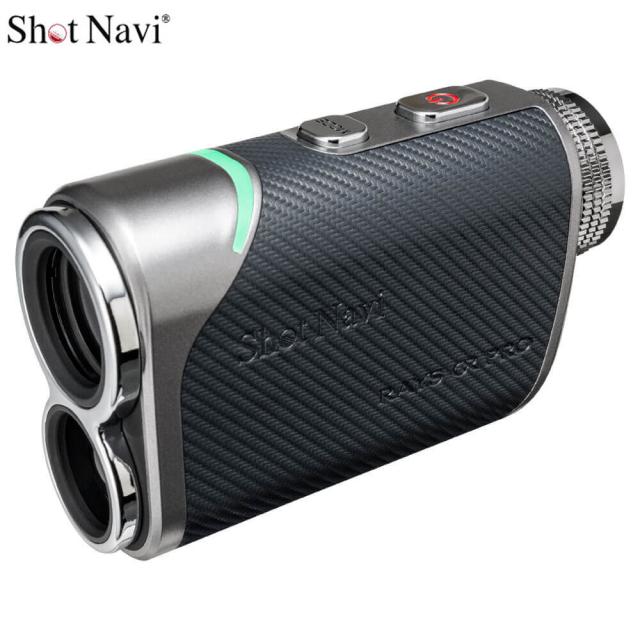 ショットナビ　レーザー距離計　Laser Sniper RAYS GR PRO レーザー スナイパー レイズ グリーン＆レッド プロ　カーボングレー