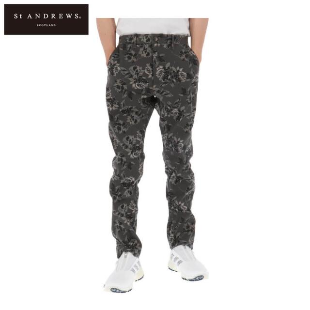 [75％OFF] ゴルフウェア　セントアンドリュース メンズ ボニースコットランド ジャガード ロングパンツ 042-2231105