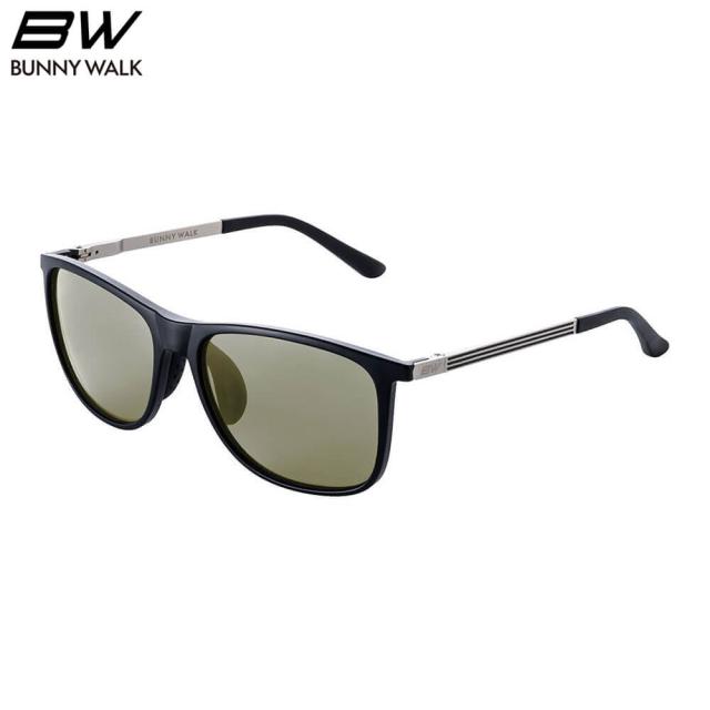 BUNNY WALK バニーウォーク ユニセックス GREEN FOCUS ゴルフ専用サングラス BW-021 BW-0210G MATTE BLACK/GREEN FOCUS