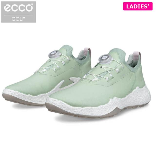 ゴルフシューズ　ECCO エコー レディース BIOM H5 BOA バイオム H5 ボア スパイクレス 115013 01579 MATCHA [2025年モデル]