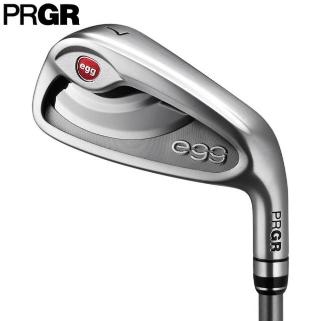 PRGR プロギア　メンズ egg エッグ アイアン　4本セット（＃7〜9、PW）　専用カーボンシャフト [2019年モデル]