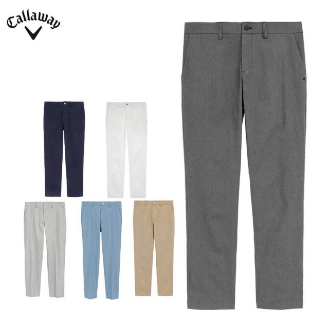 ゴルフウェア　キャロウェイ メンズ ハイ ストレッチ ドビー ロングパンツ C25226102 [2025年秋冬モデル]