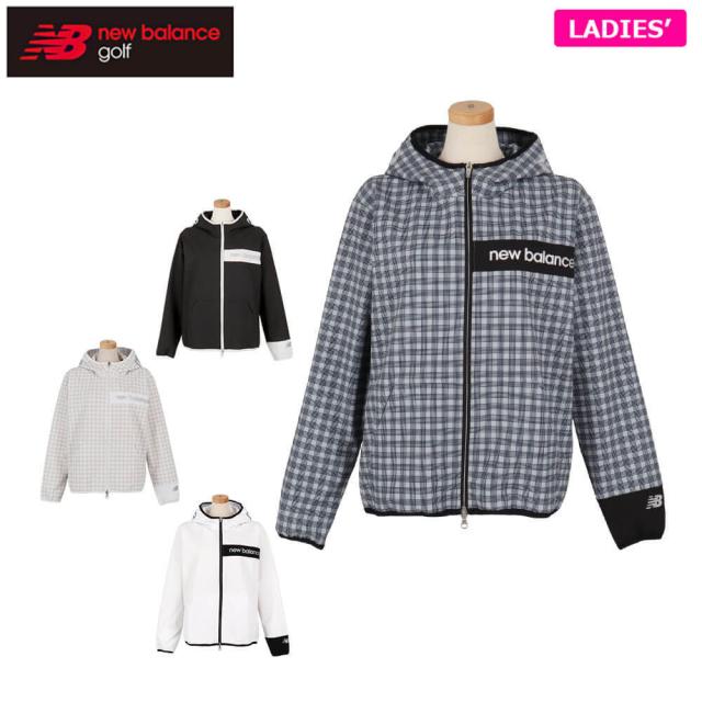 [30％OFF] ゴルフウェア　ニューバランス レディース 4WAYストレッチ ソフトシェル 長袖 フルジップ フーディー 012-5220502 [2025年秋冬モデル]