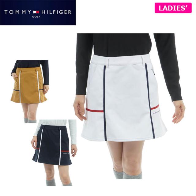 ゴルフウェア　トミー ヒルフィガー ゴルフ レディース ウインドプルーフ スカート THLA585 [2025年秋冬モデル]
