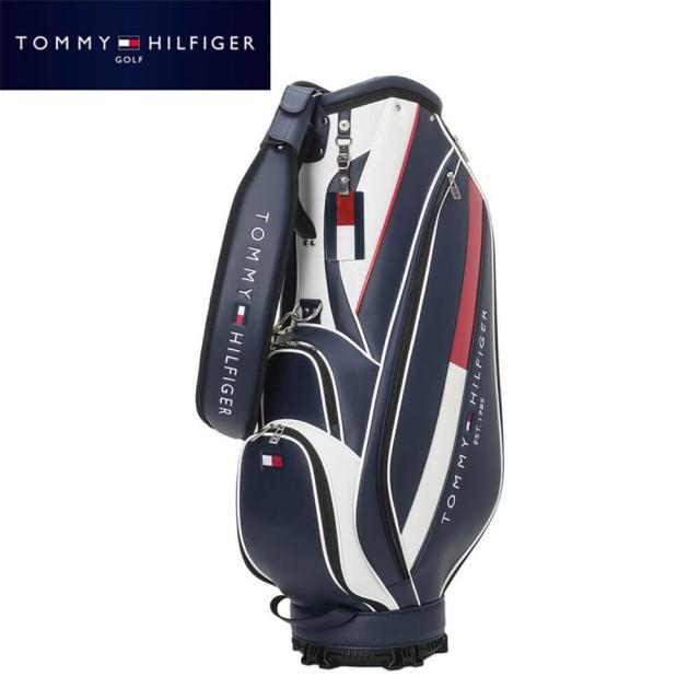 トミー ヒルフィガー ゴルフ ユニセックス ベーシック カートキャディバッグ THMG4SC5 30 ネイビー [2025年モデル]