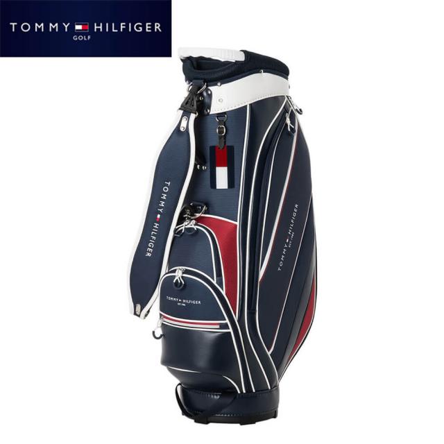 トミー ヒルフィガー ゴルフ ユニセックス エッセンシャル キャディバッグ THMG5FC4 30 ネイビー [2025年モデル]