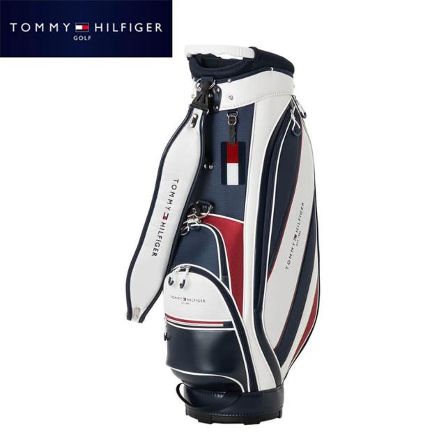 トミー ヒルフィガー ゴルフ ユニセックス エッセンシャル キャディバッグ THMG5FC4 90 トリコロール [2025年モデル]