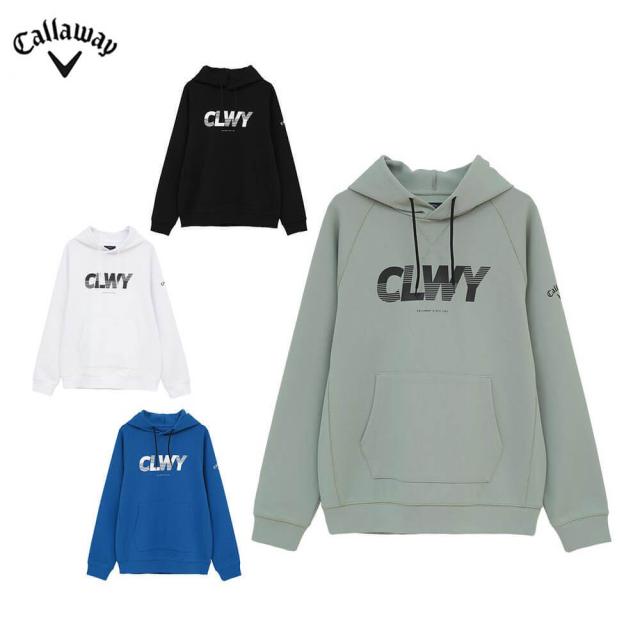 ゴルフウェア　キャロウェイ メンズ 長袖 プルオーバー スウェット パーカー C25217105 [2025年秋冬モデル]