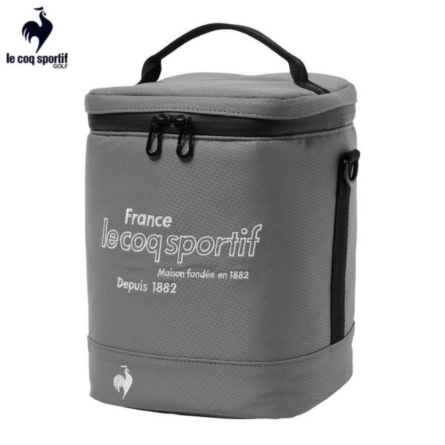 ルコック　メンズ 保温保冷機能付き ショルダー付き 縦型ポーチ LG4FTT45M GY00 グレー [2025年モデル]