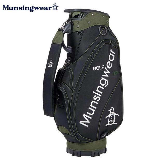 マンシングウェア メンズ キャディバッグ MG5FCB02M BK00 ブラック [2025年モデル]