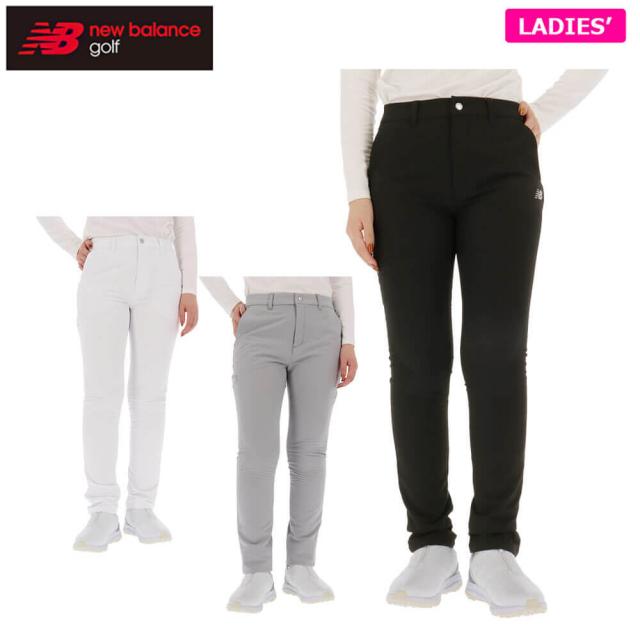 ゴルフウェア　ニューバランス レディース ダブルウィーヴ裏起毛 スリム ロングパンツ 012-5231504 [2025年秋冬モデル]