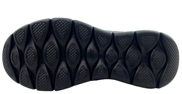 スケッチャーズ スリップインズ レディース スニーカー ゴーウォークフレックス-グランドエントリー 124836 ブラック ブルー 23.0~25.5cm ハンズフリー GO WALK FLEX-GRAND ENTRY フィットネス ウォーキング 散歩 旅行 靴 シューズ 軽量 クッション性 女性 婦人