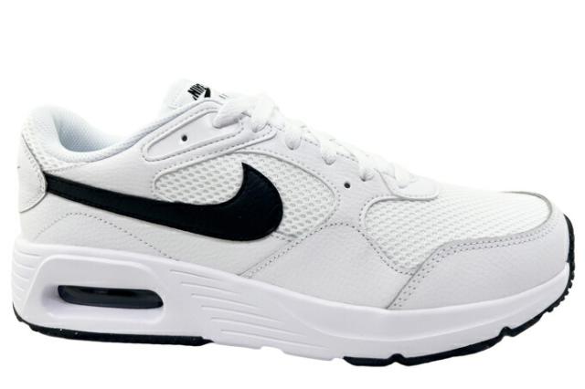 スニーカー メンズ ナイキ エアマックス SC CW4555 102 ホワイト/ブラック-ホワイト NIKE AIR MAX SC ローカット 靴 シューズ 軽量 カジュアル タウン 男性 紳士 男子 学生