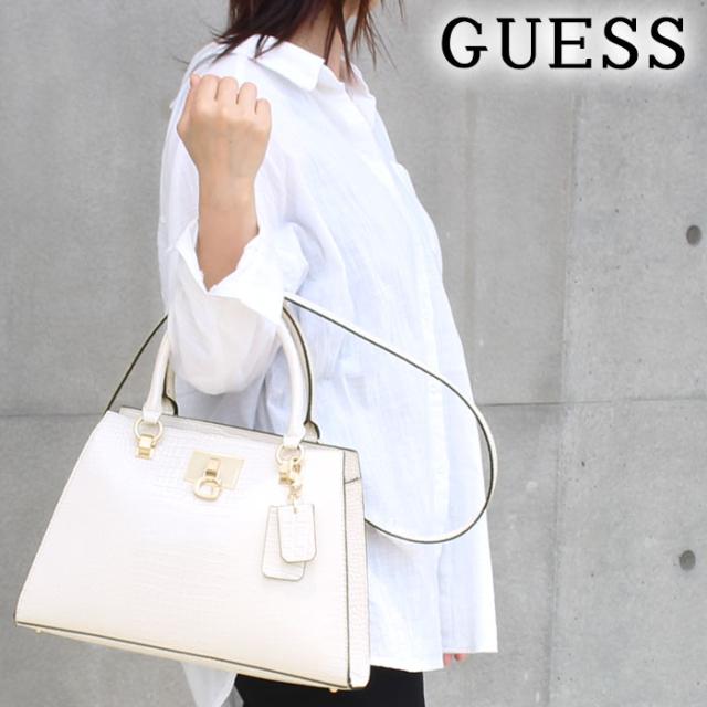 ゲス バッグ CS787507 STONE STEPHI 2way ショルダーバッグ トートバッグ バック クロコ型押し GUESS ab-437300