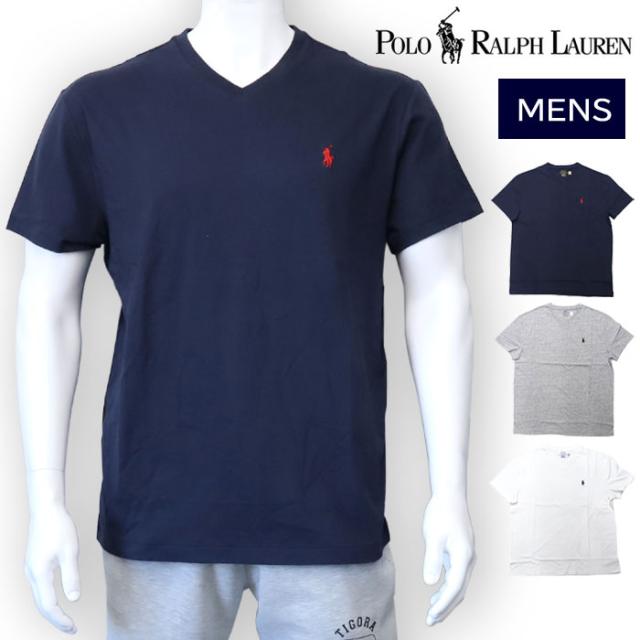 ポロ ラルフローレン メンズ Vネック Tシャツ 半袖 710708261 MENS POLO Ralph Lauren ポロラルフローレン ab-575600