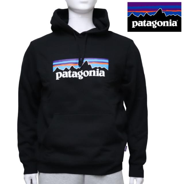 パタゴニア patagonia パーカー 39622 裏起毛 メンズ ブラック M’S P-6 LOGO UPRISAL HOODY ロゴ ab-60668