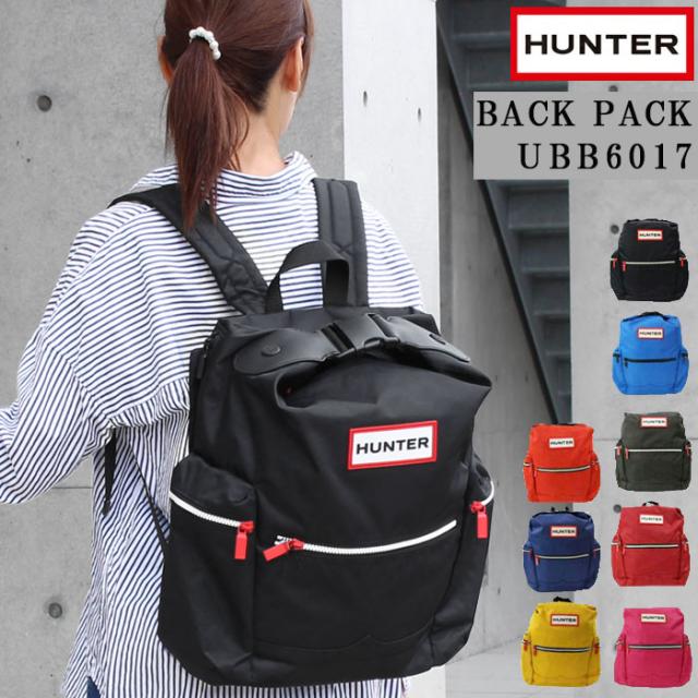 ハンター HUNTER バッグ リュック UBB6017ACD サイドファスナーポケット オリジナルバックパック リュックサック 男女兼用 ag-1226