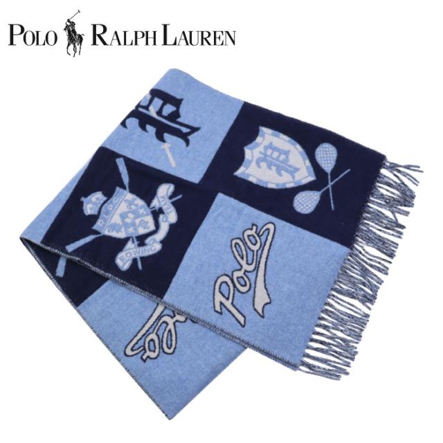 ポロ ラルフローレン マフラー PC1474 410 cre crest scarf クリケット 男女兼用 POLO RALPH LAUREN ab-61074