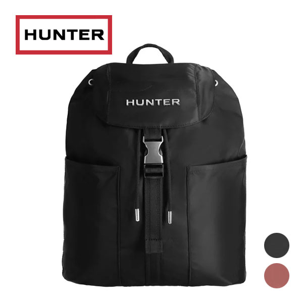HUNTER ハンター プレミアム ナイロン ミニ バックパック 旅行 お出かけ デイリー コンパクト 大人 綺麗 耐水性 UBB5517NYL