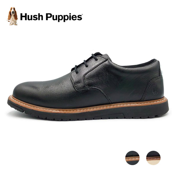 Hush Puppies ハッシュパピー JENSON OXFORD カジュアルシューズ メンズ  軽量 本革 レザー HPM10607/HPM10608/