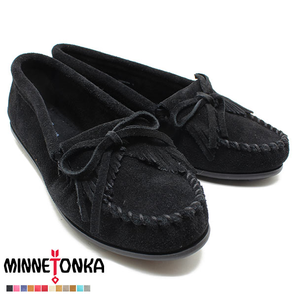 Minnetonka/ミネトンカ　正規品 モカシン KILTY/キルティー BLACK 400 Minnetonka/ミネトンカ　正規品/レディース/正規品/シリアル