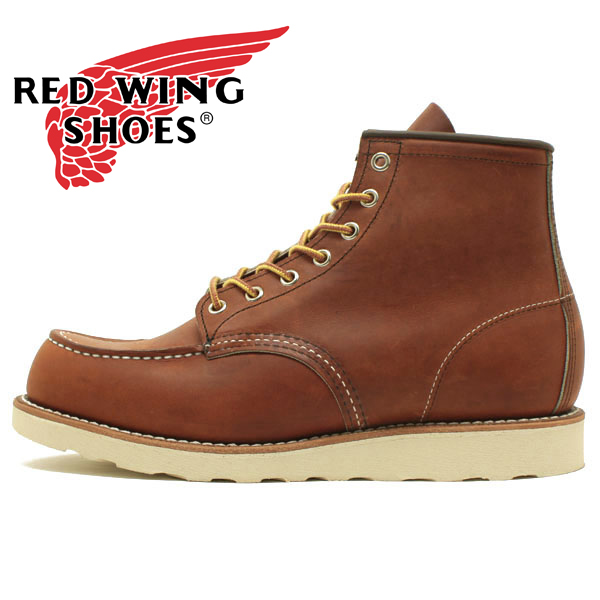 ■REDWINGJAPAN正規品■レッドウィングRW875 クラシックワーク モックトゥ オロレガシー ブラウンレザーレッドウイング/モカシン/アイリ