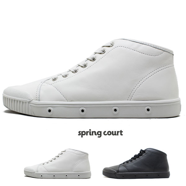 SPRING COURT スプリングコート B2 SHEEPSKIN レザー スニーカー シープスキン ハイカット ローテク メンズ B2N