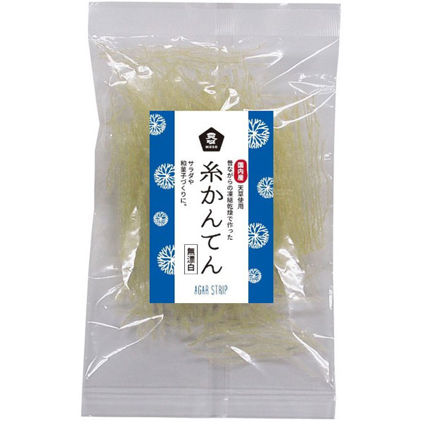国内産無漂白・糸かんてん（16g）【ムソー】の通販はau PAY マーケット - PURE・HEART 自然館 au Wowma!店 | au ...