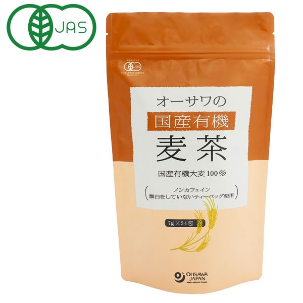 国産有機大麦100％ オーサワの有機麦茶（168g（7g×24包））【オーサワジャパン】の通販はau PAY マーケット - PURE・HEART 自然館 au Wowma!店 | au ...