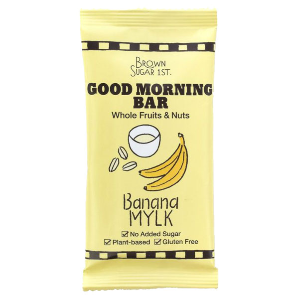 【販売終了】フルーツ＆ナッツバー GOOD MORNING BAR バナナ＆ミルク（35g）【ブラウンシュガーファースト】の通販はau PAY マーケット - PURE・HEART 自然館 ...